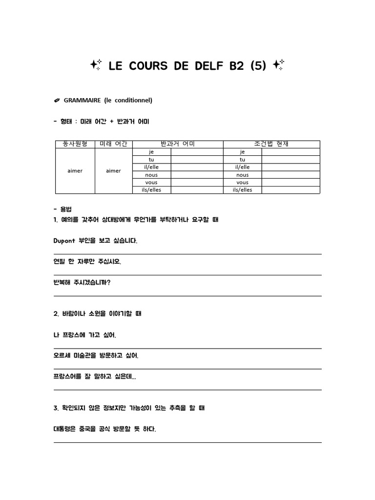 Le Cours de Delf B2 | PDF