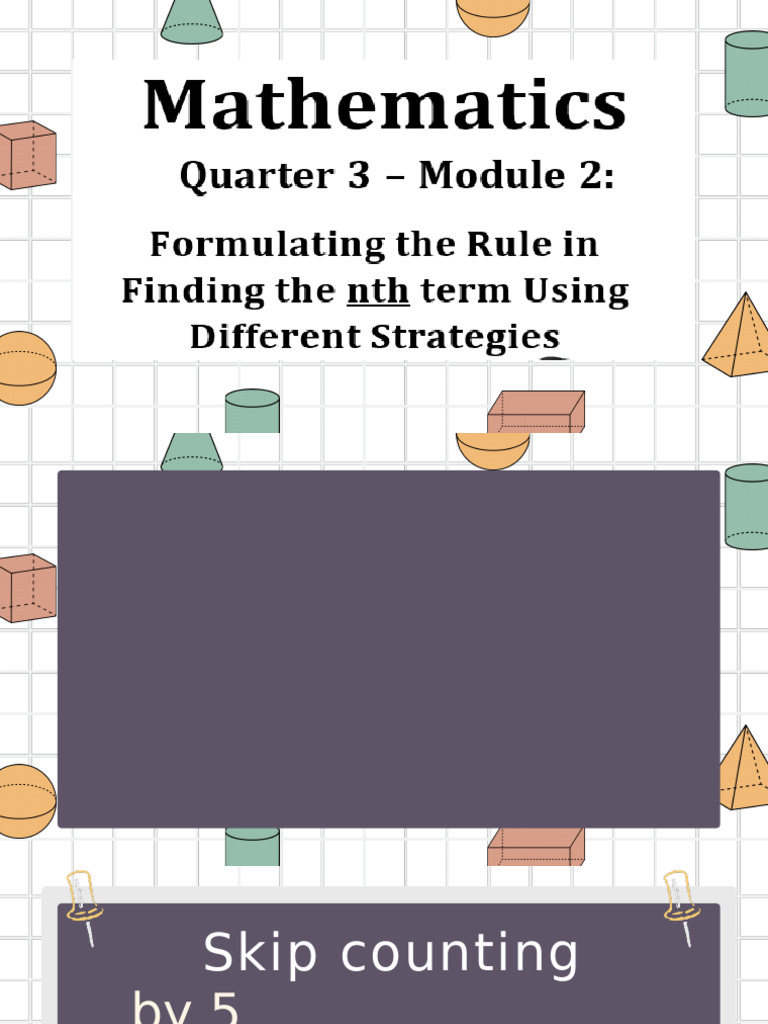 Finding The NTH Term | PDF