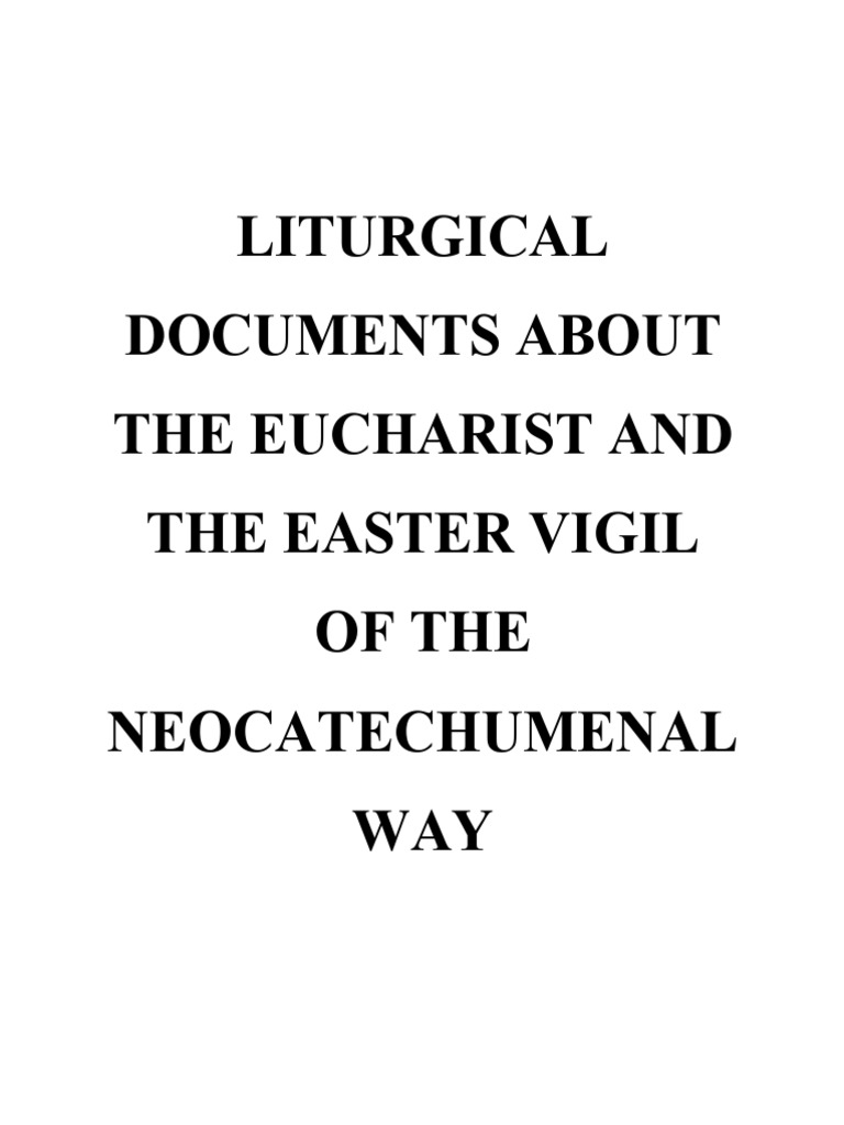Liturgical Documents About The Eucharist 2nd Edition | PDF | Catholic ...