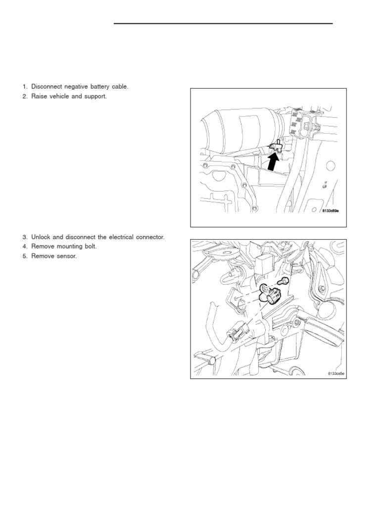 Crankshaft Position Sensor - All Engines | PDF | Engines | Electrical ...