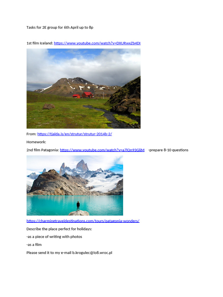 2E Group For 6th April Travelling 2 | PDF