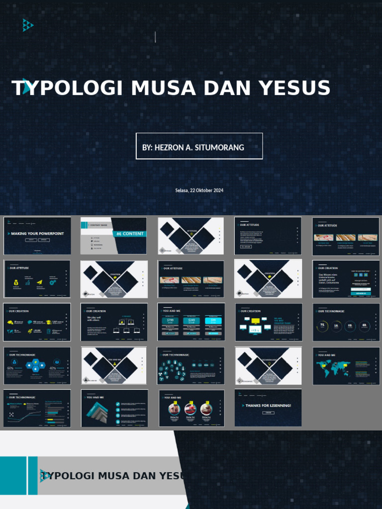 Typologi Musa Dan Yesus - Hezron Situmorang | PDF