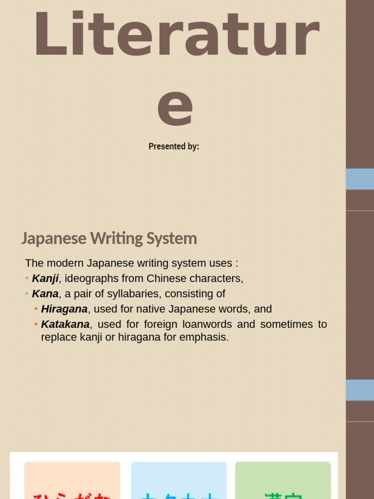 Japanese Lit | PDF | Japanese Literature