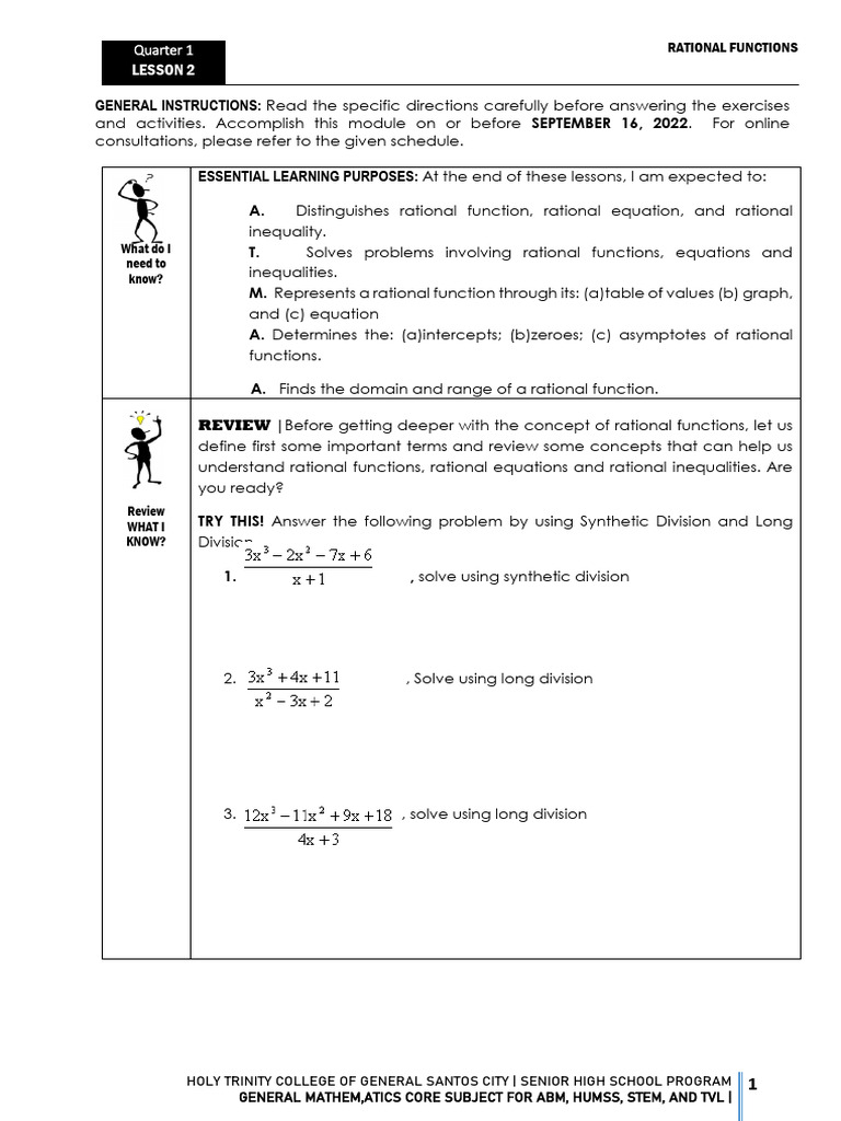 2 - Genmath | PDF | Asymptote | Function (Mathematics)