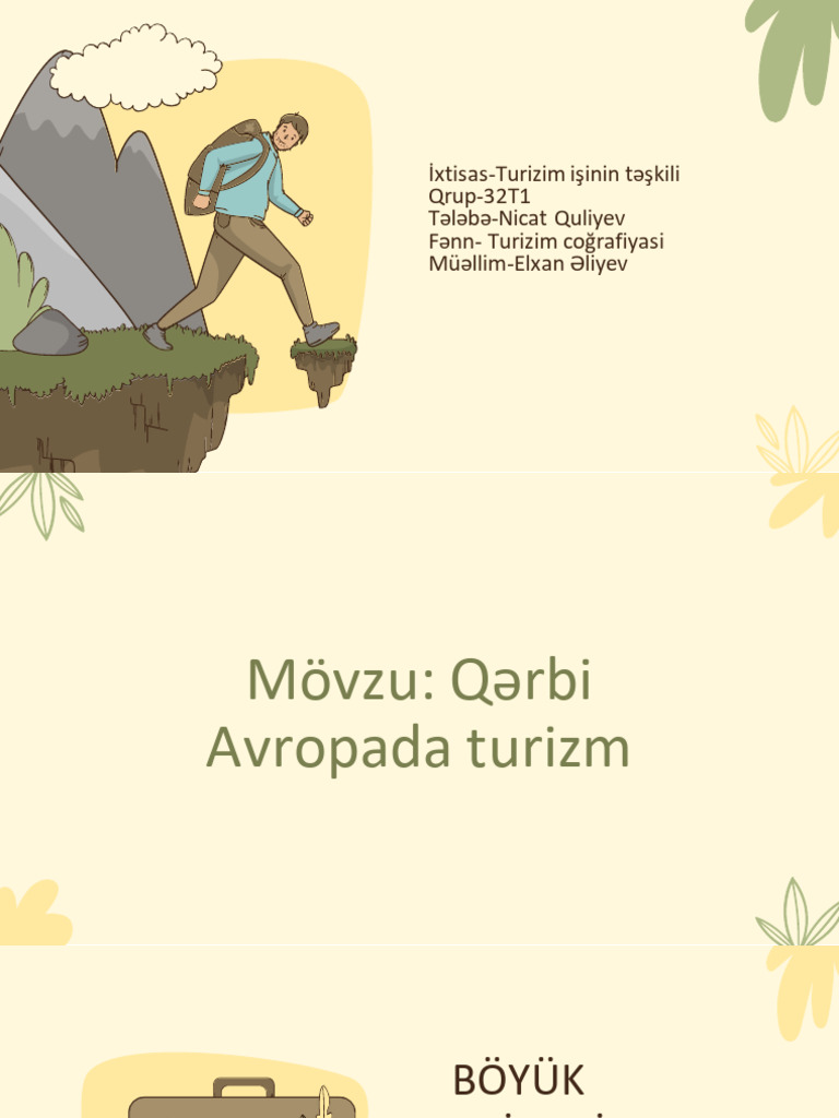 Movzu 1 Turism | PDF