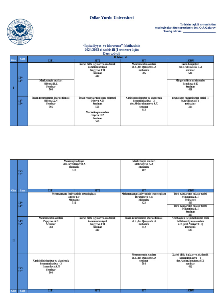 Turizm VƏ BM 2 | PDF