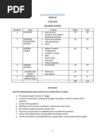 Accounting Grade 8 Exam and Answer Sheet | PDF | Cheque | Banks