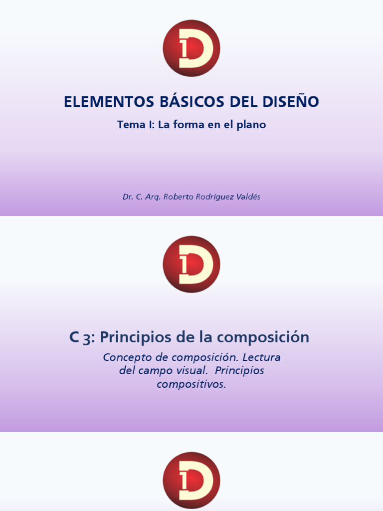 C3 Principios de La Composición | PDF | Ritmo | Diseño