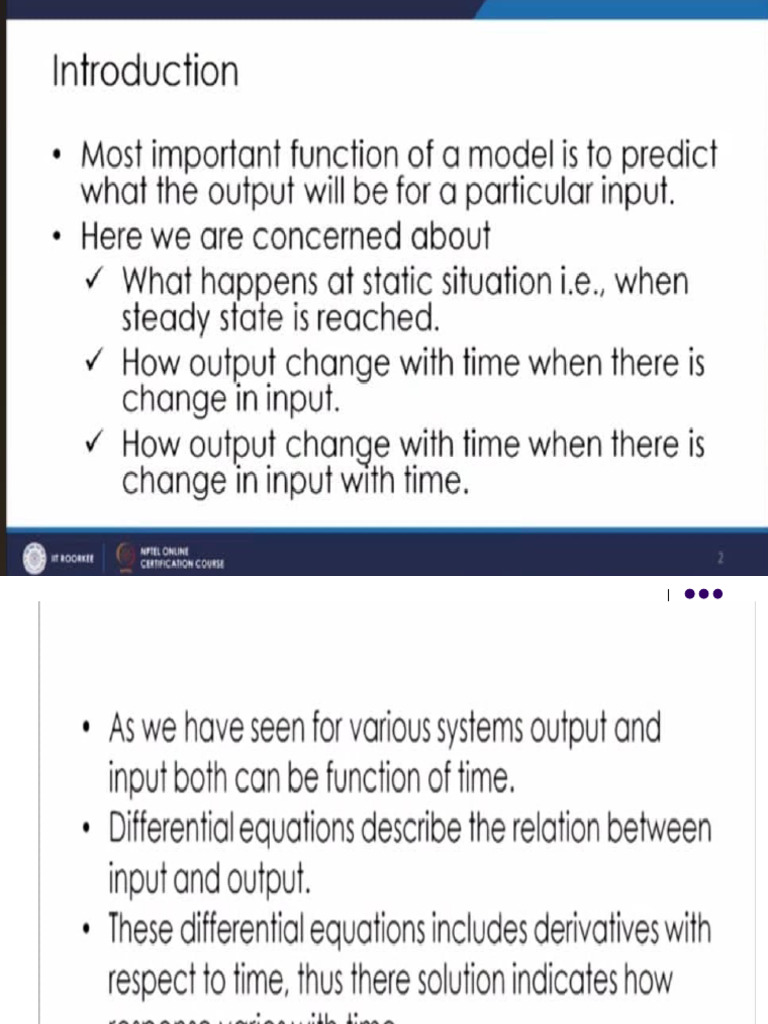 Module3-Dynamic Response of A System | PDF | Error Detection And ...