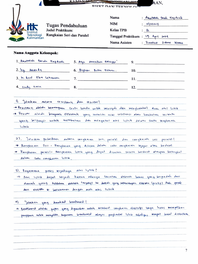 Amatullah Farah Hafidzah 5 RSP | PDF