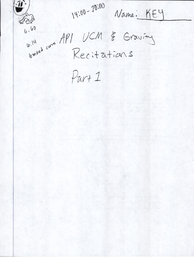 Ap1 Ucm Recitations Key Part 1 | PDF