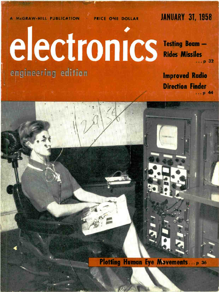 Electronics 1958 01 31 | PDF | Inductor | Amplifier