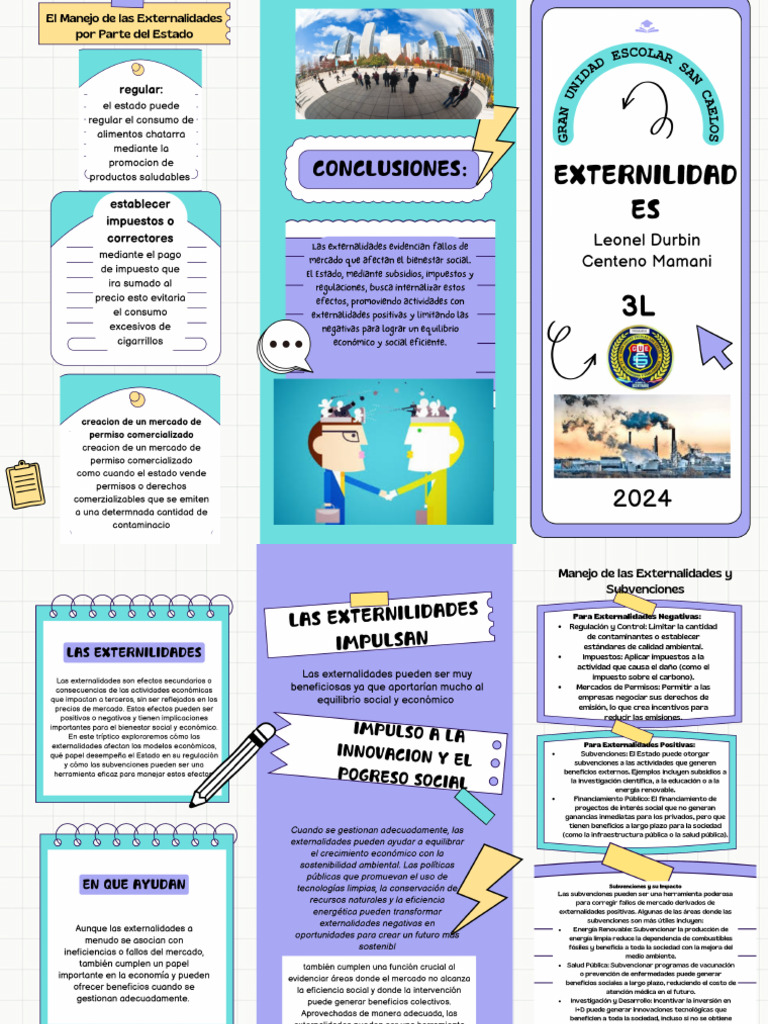 Folleto Tríptico Actividades Infantiles Ilustrativo Verde y Violeta (Trípticos) | PDF