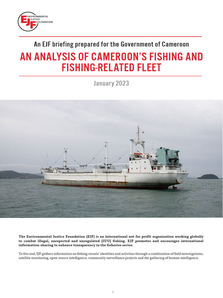 EJF Briefing Cameroon Fishing Fleet 2023 English | PDF