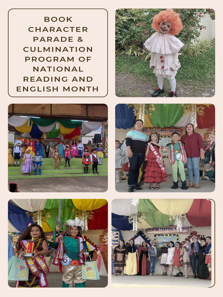 Book Character Parade Culmination Program of National Reading and ...