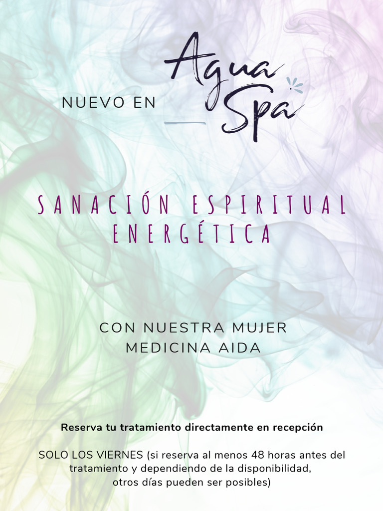 Sanación Energética con Aida los Viernes | PDF | Masaje | Reiki