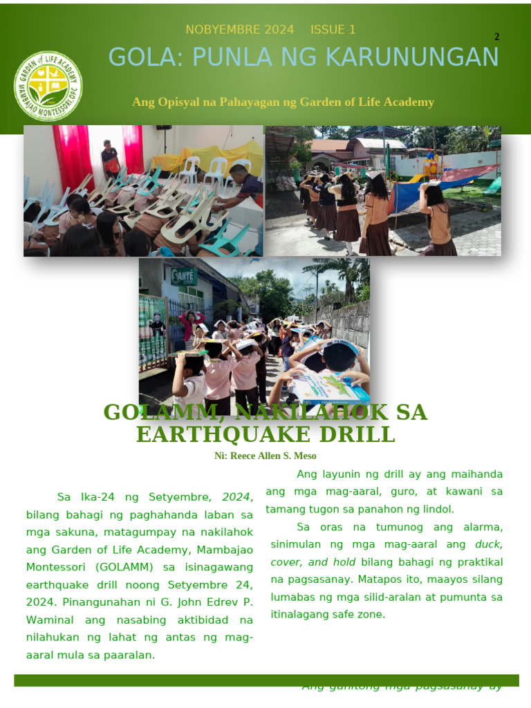 Punla NG Karunungan | PDF