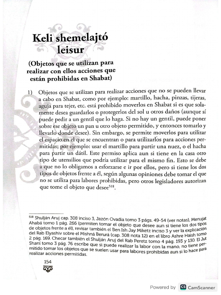 Muktzeh Hiljot | PDF