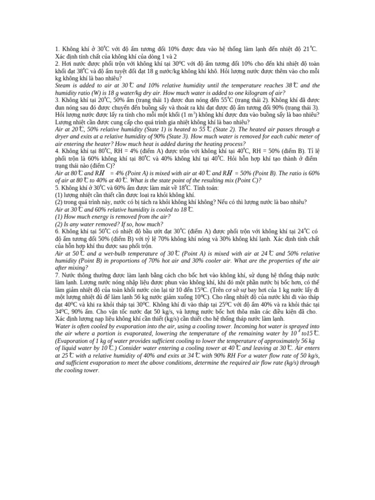 Bai Tap C5 - Song Ngu | PDF