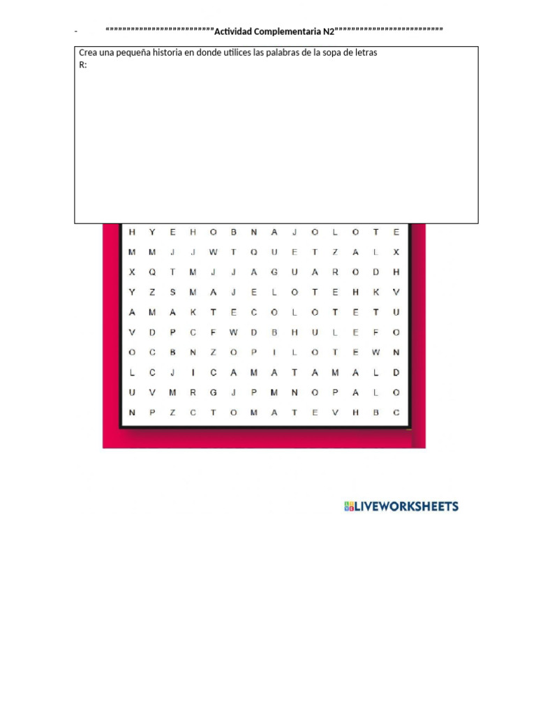Actividad Complementaria 1.1no2 | PDF