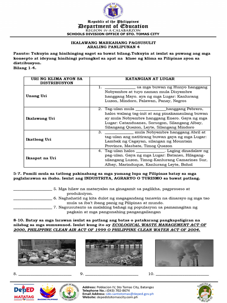 Ap Q2 Grade 4 Araling Panlipunan | PDF