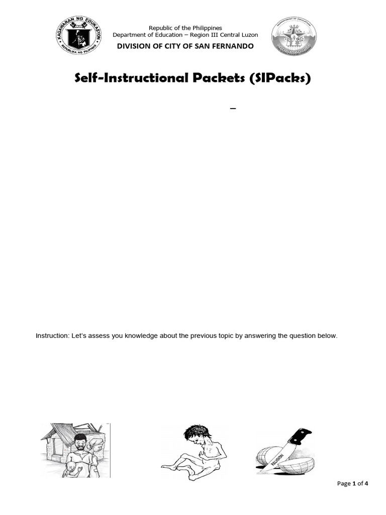 UCSP Sem2Q2 Week-6 Model-DLP | PDF | Poverty | Poverty & Homelessness