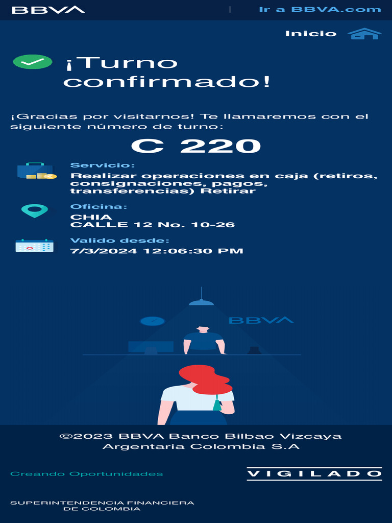 Turnos Virtuales BBVA | PDF