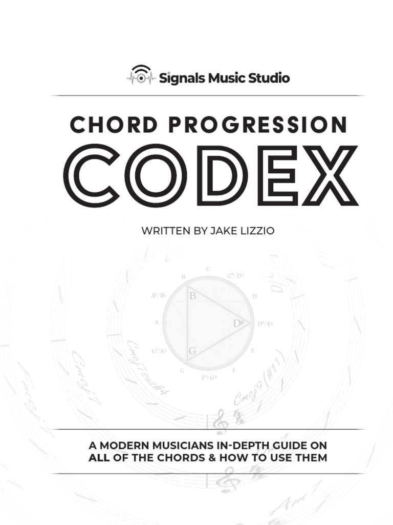 Chord Progression: Codex Codex | PDF | Interval (Music) | Harmony