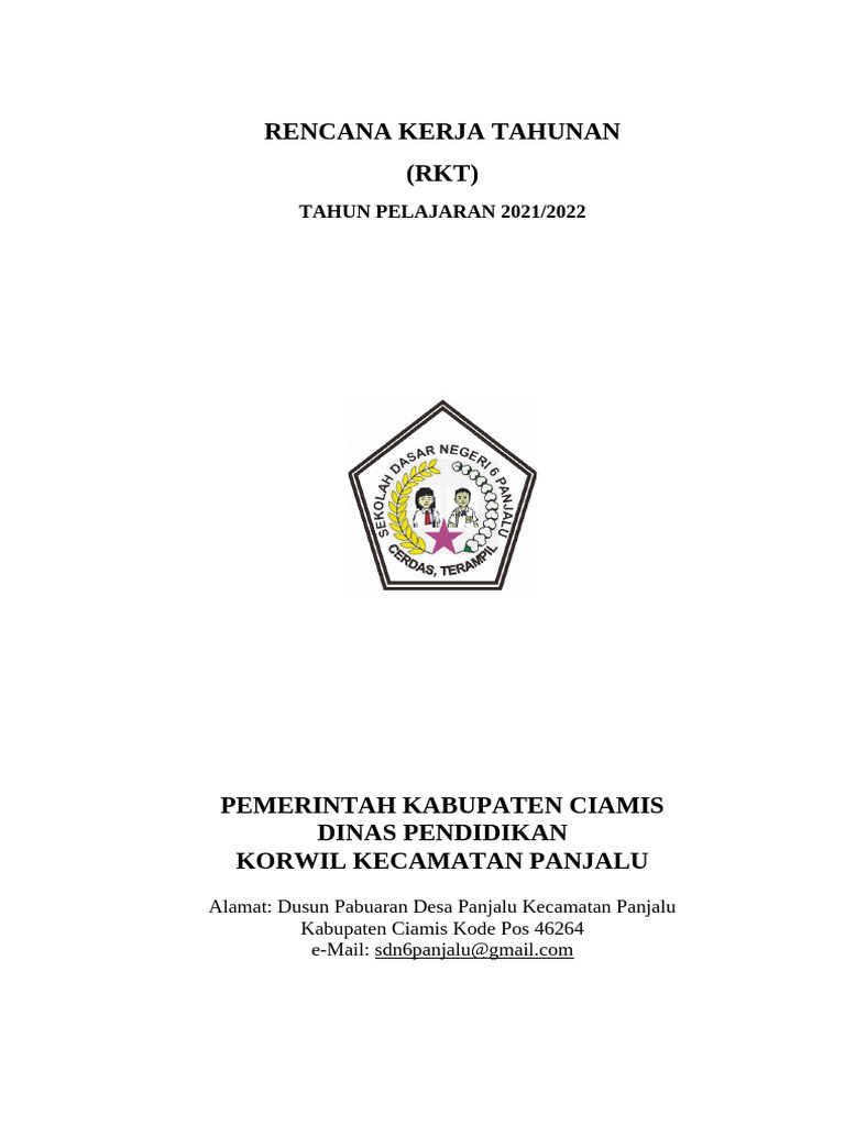 RKT 2021 SDN 6 Panjalu | PDF