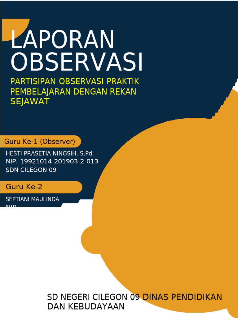 Laporan Observasi Diah Ayunigrum | PDF