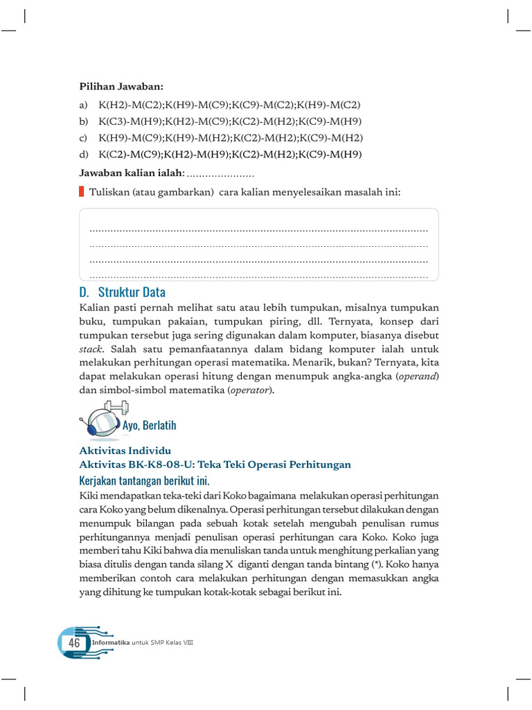 Belajar Stack dan Operasi Matematika | PDF
