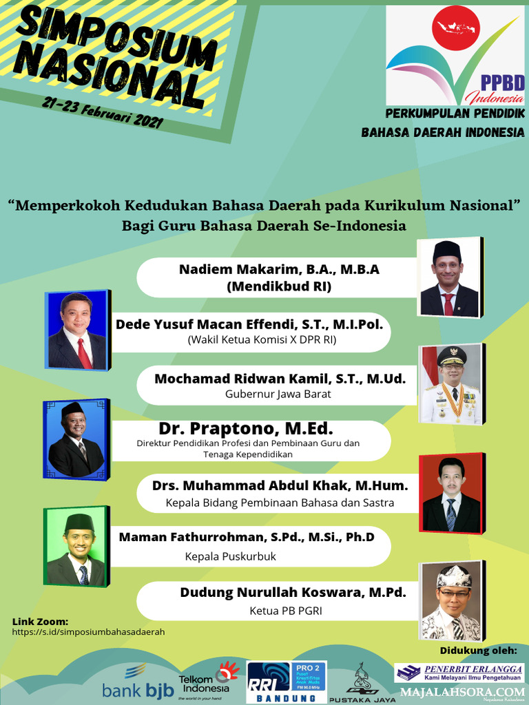 Simposium Bahasa Daerah Nasional | PDF