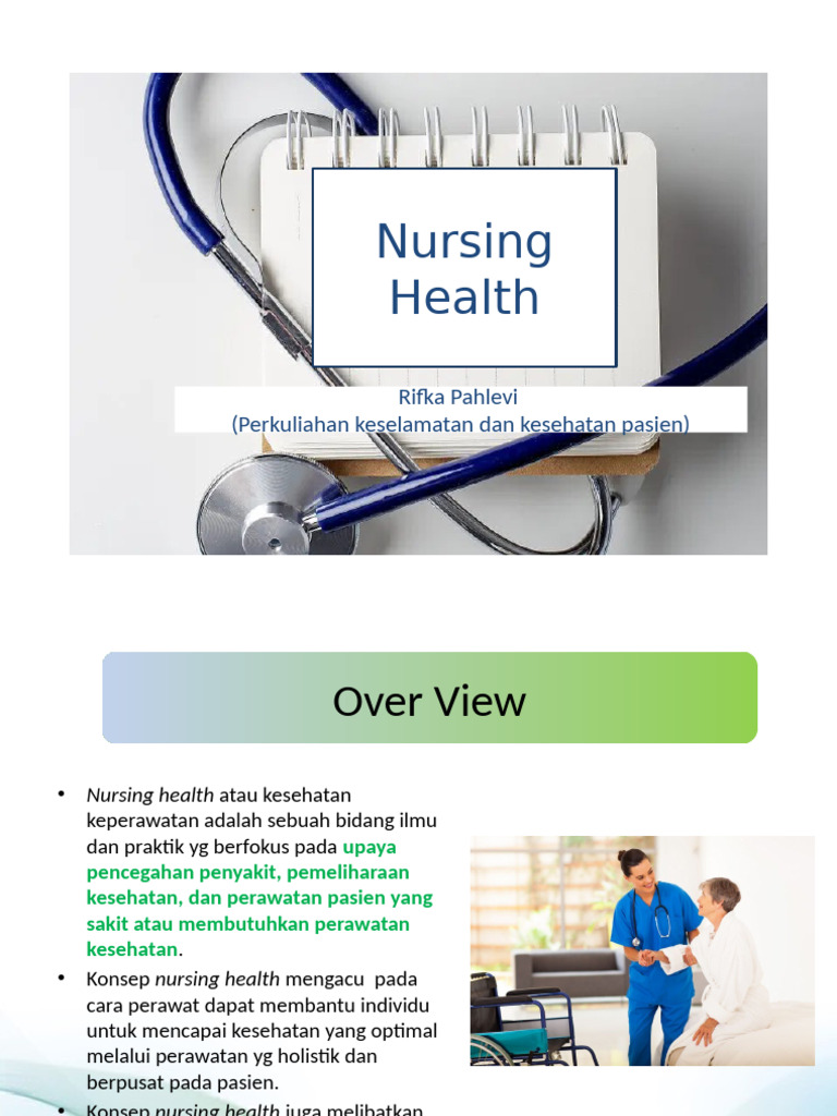 Konsep Dan Prinsip Nursing Health, PAK, KAK | PDF