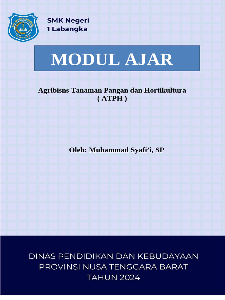Modul Ajar Jenis Pupuk Untuk Observasi | PDF