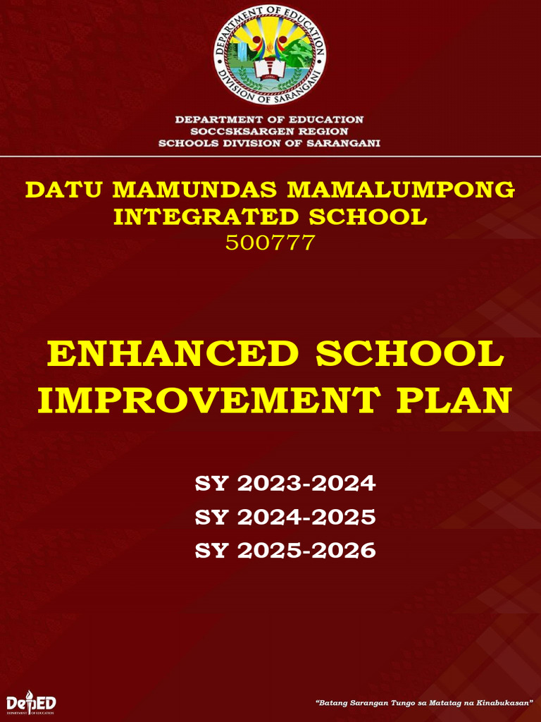 ESIP Final Dec13 | PDF | Education Reform | Governance