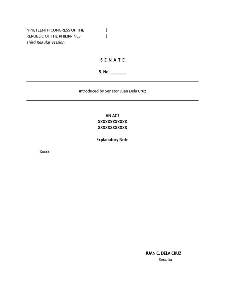 Share BILL Template - Format | PDF