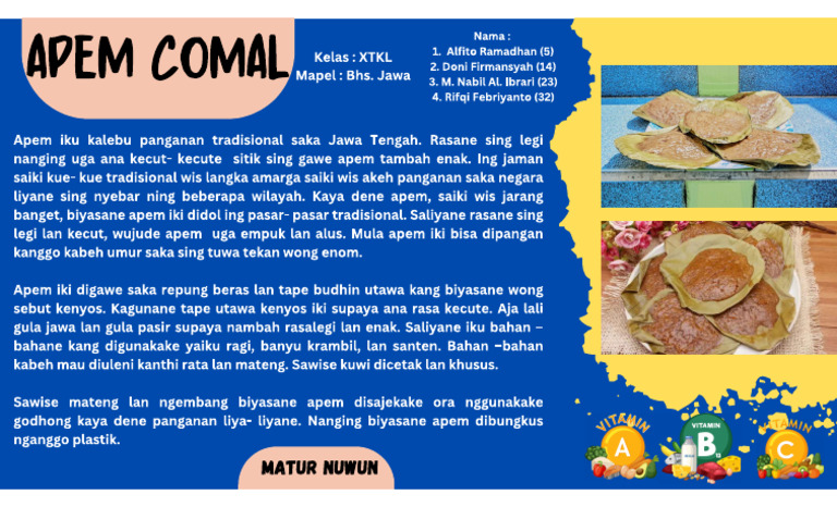 Apem Comal PDF 2 | PDF