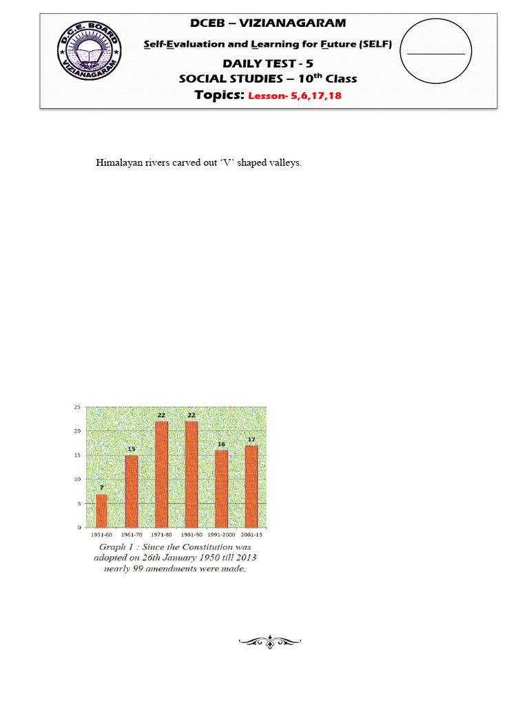 97208-SELF Social Test - 5 | PDF