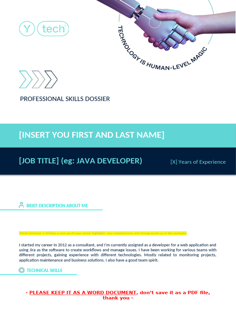 Dossier de Competências - en - V2 | PDF | J Query | Web Development