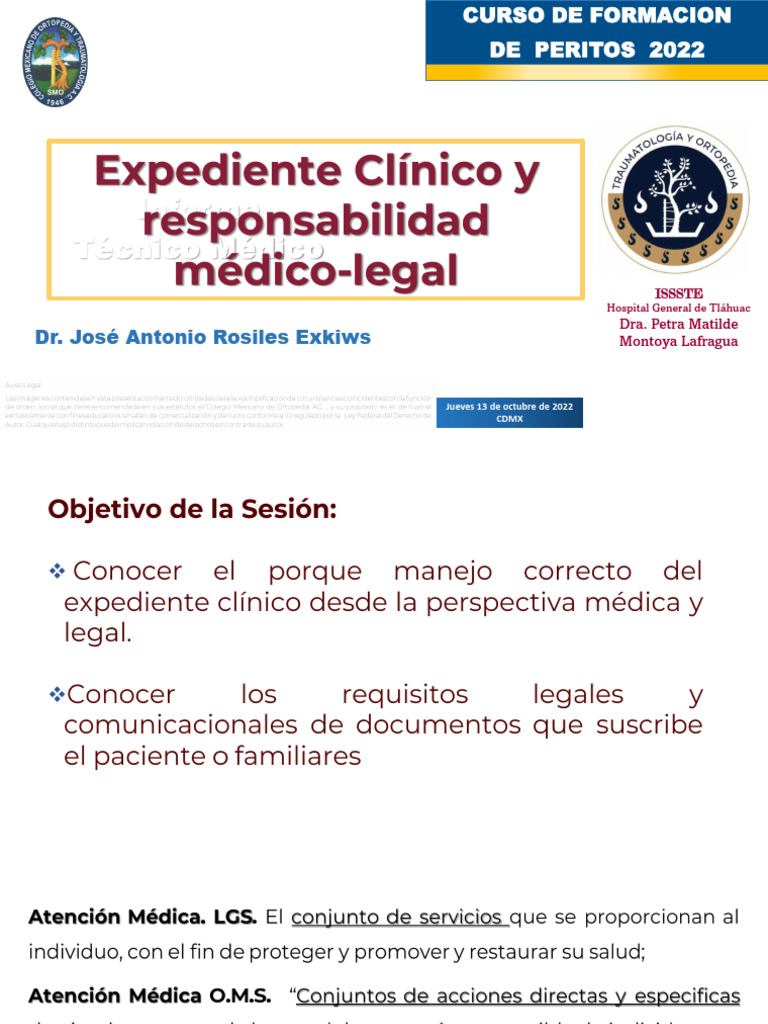 Expediente Clinico Platica Complementaria | PDF | Programas sociales | Especialidades Medicas
