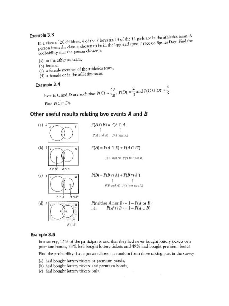 Elementary Probability 2 | PDF