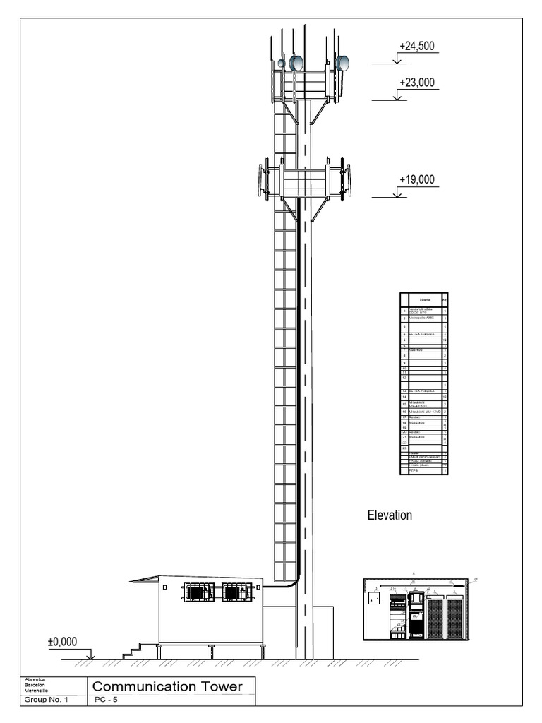 Communication Tower-Layout1 | PDF