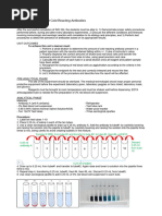 1-9 Reading and Grading Tube Agglutination | PDF
