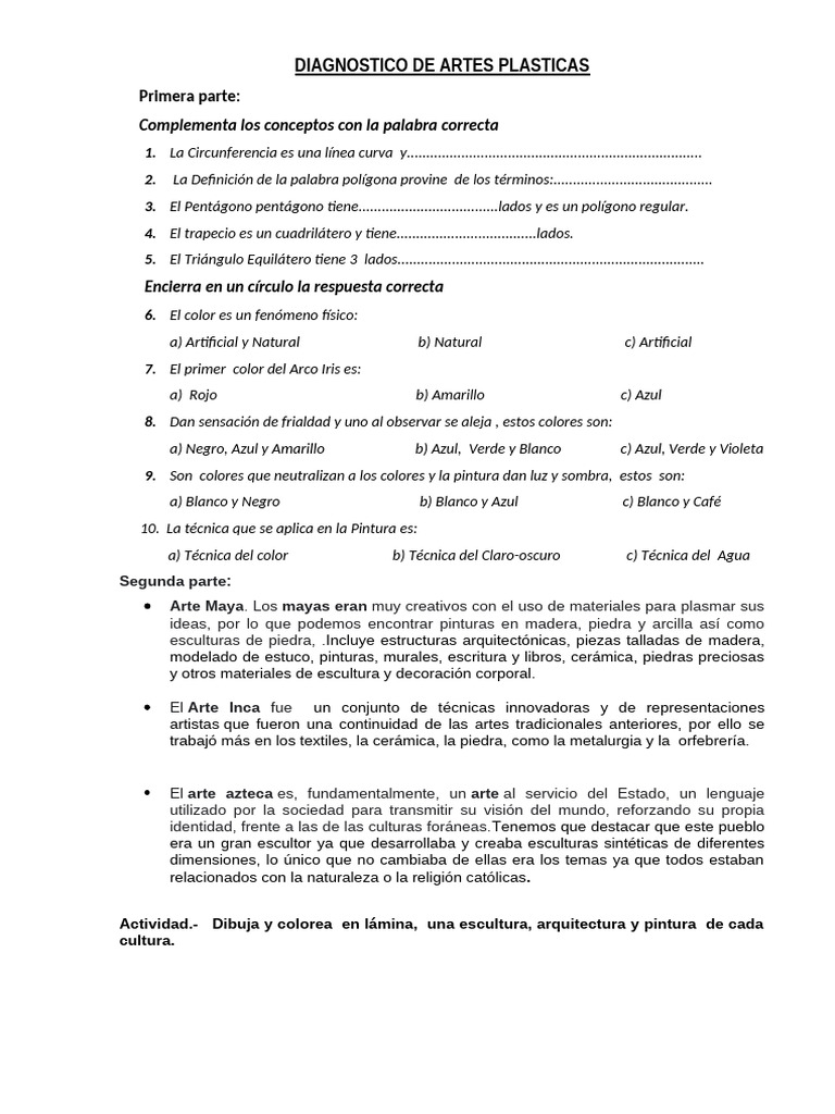 3RO | PDF | Escultura | Color