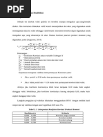 Tabel Nilai R Product Moment 1-100 | PDF
