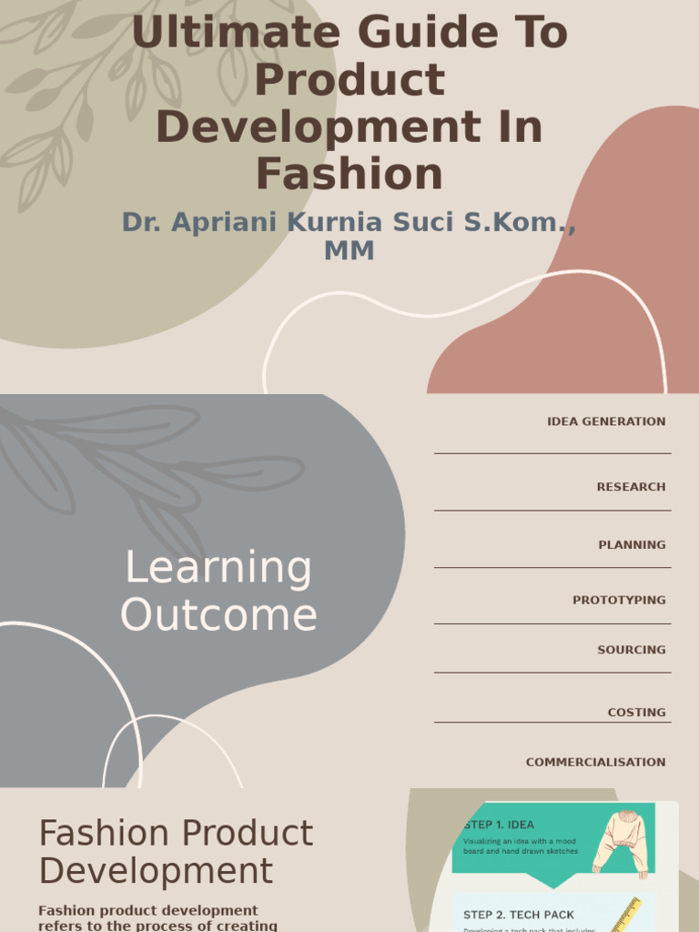 Fashion Product Development Guide | PDF | Pricing | Textiles