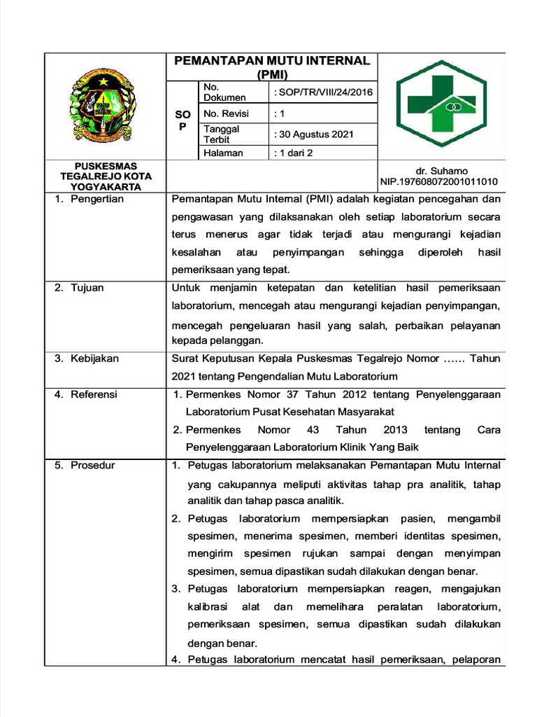 PDF 8177 Sop Pmi - Compress | PDF