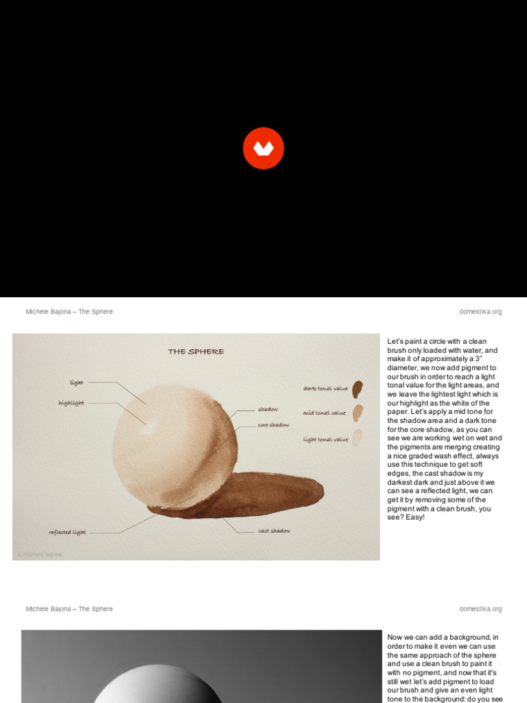 Esfera | PDF | Shadow | Sphere