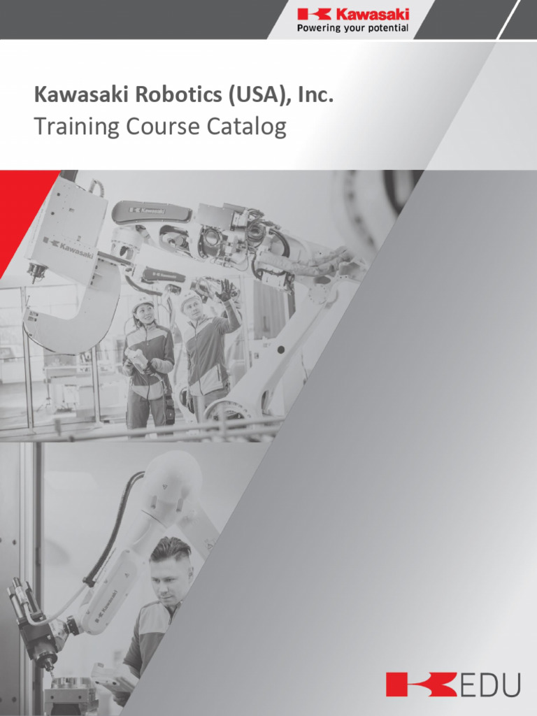 Kawasaki Training Course Catalog R1 | PDF | Computer Programming | Robot