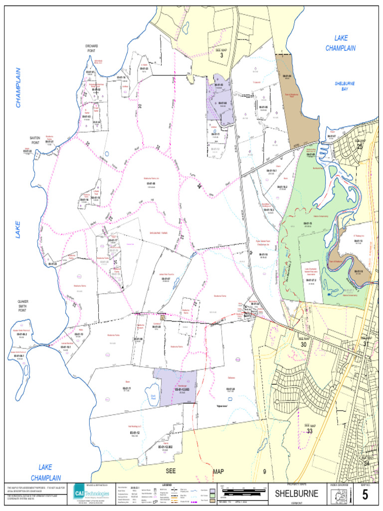 Shelburne, VT Map 5 | PDF